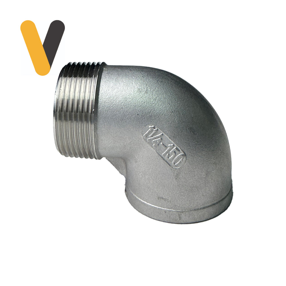 Codo Cachimba Inoxidable – Conexiones Seguras y Duraderas | Suver