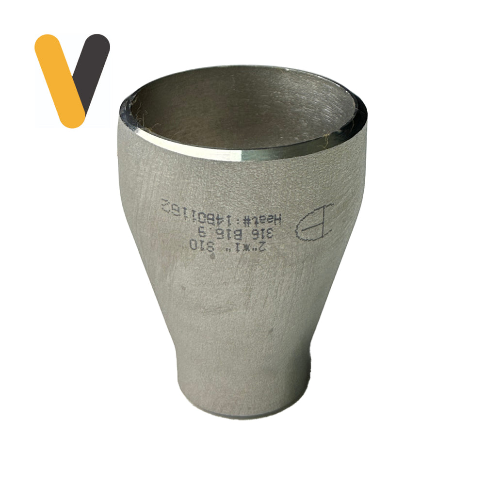 Reducción SCH10 Inoxidable – Conexiones Seguras | Suver